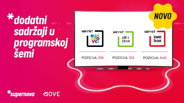 Supernova - Internet, televizija, telefonija