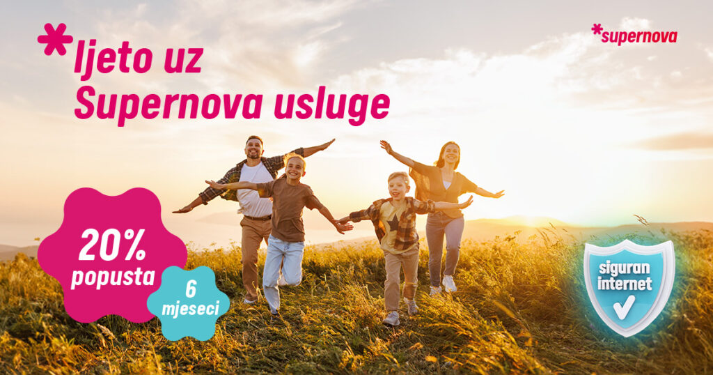 Super uštede u Supernovoj: Popust od 20 odsto na mjesečnu pretplatu ...