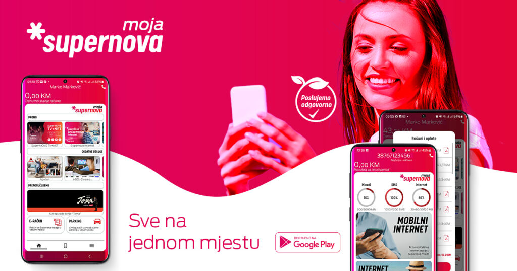 Preuzmi Moja Supernova aplikaciju za bržu i jednostavniju komunikaciju | Vijesti | Supernova
